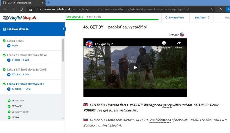 Kurz: Frázové slovesá – EnglishShop.sk