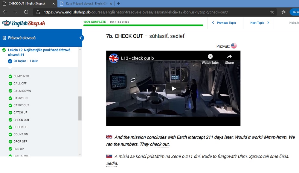 Kurz: Frázové slovesá – EnglishShop.sk